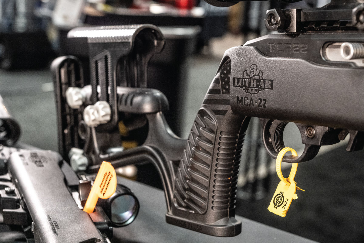 New: Luth-AR MCA-22 Rimfire Chassis - Video | GunBroker.com