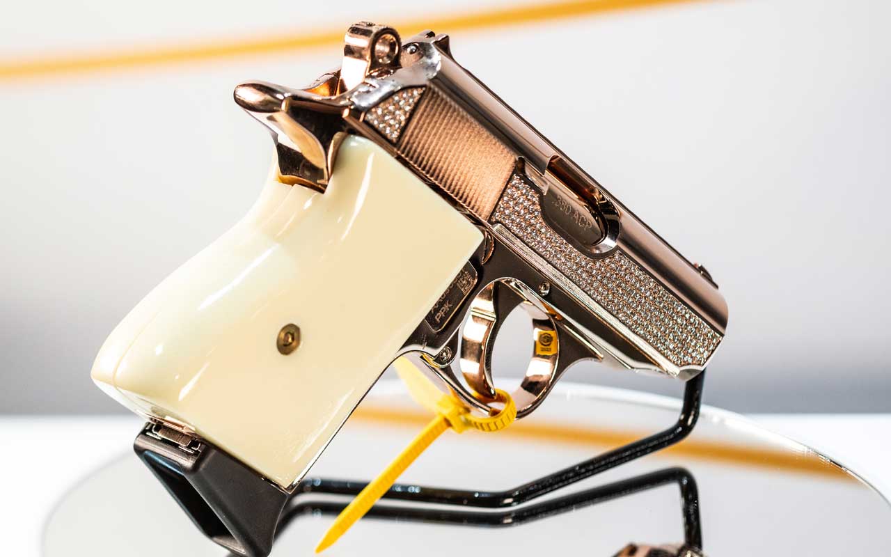 Seattle Engraving Center's Custom Walther PPK: Oasis Diamonds [Video ...