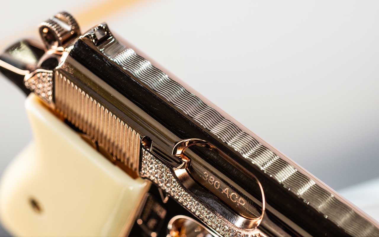 Seattle Engraving Center's Custom Walther PPK: Oasis Diamonds [Video ...