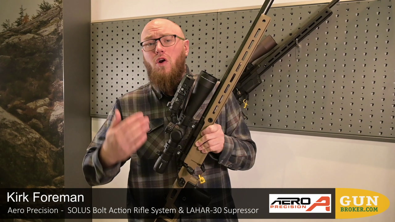 New: Aero Precision Solus Bolt Action Rifle System & Lahar-30 ...