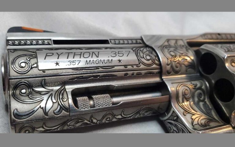 Colt Python Revolver: 10 Incredible Engraving Designs - GunBroker.com