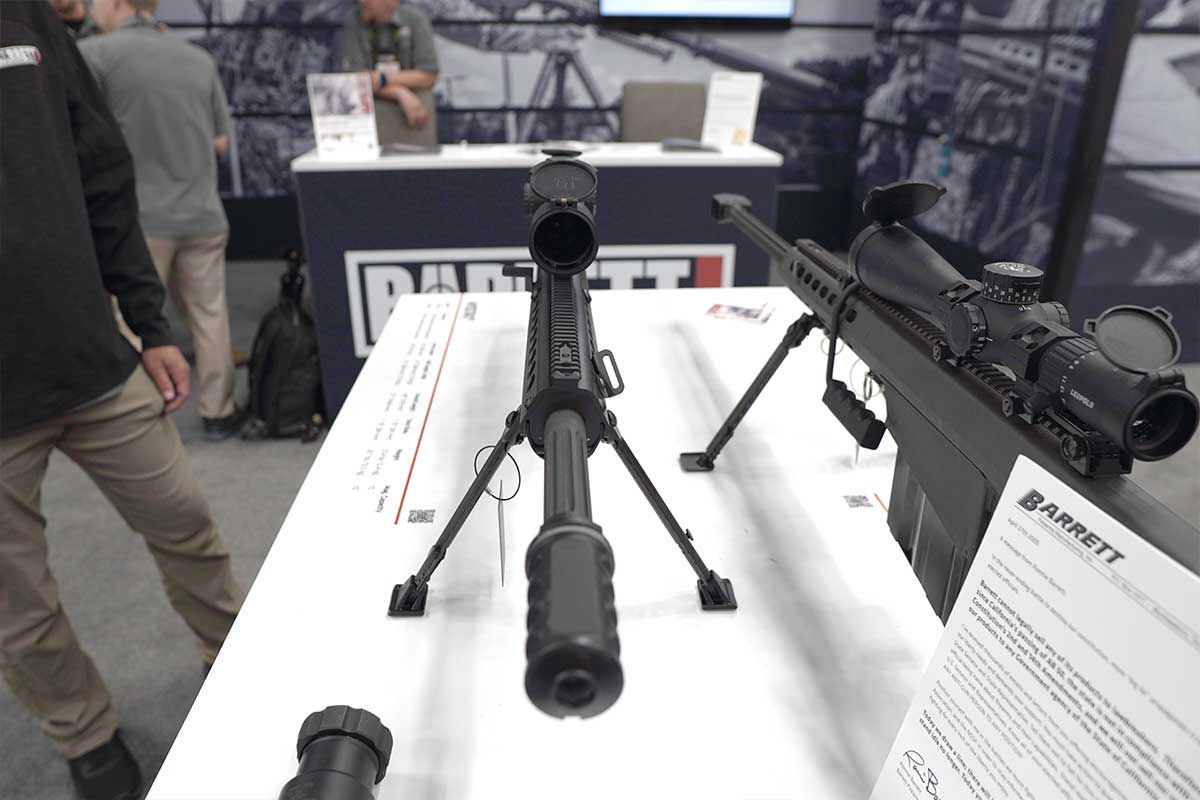 Features of the Barrett M107A1 Rifle - Suppressor Ready [Video ...