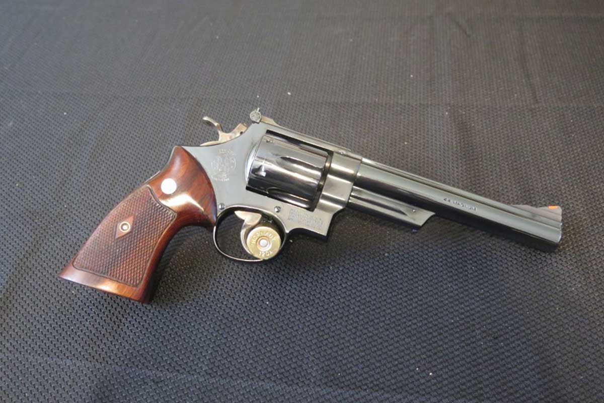 Rare Guns: 1956 Smith & Wesson Pre Model 29 (Five Screw) - GunBroker.com