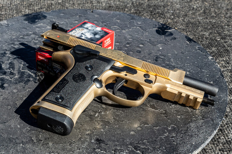 Beretta 92X Performance Gold Plated Limited Edition [Video] | GunBroker