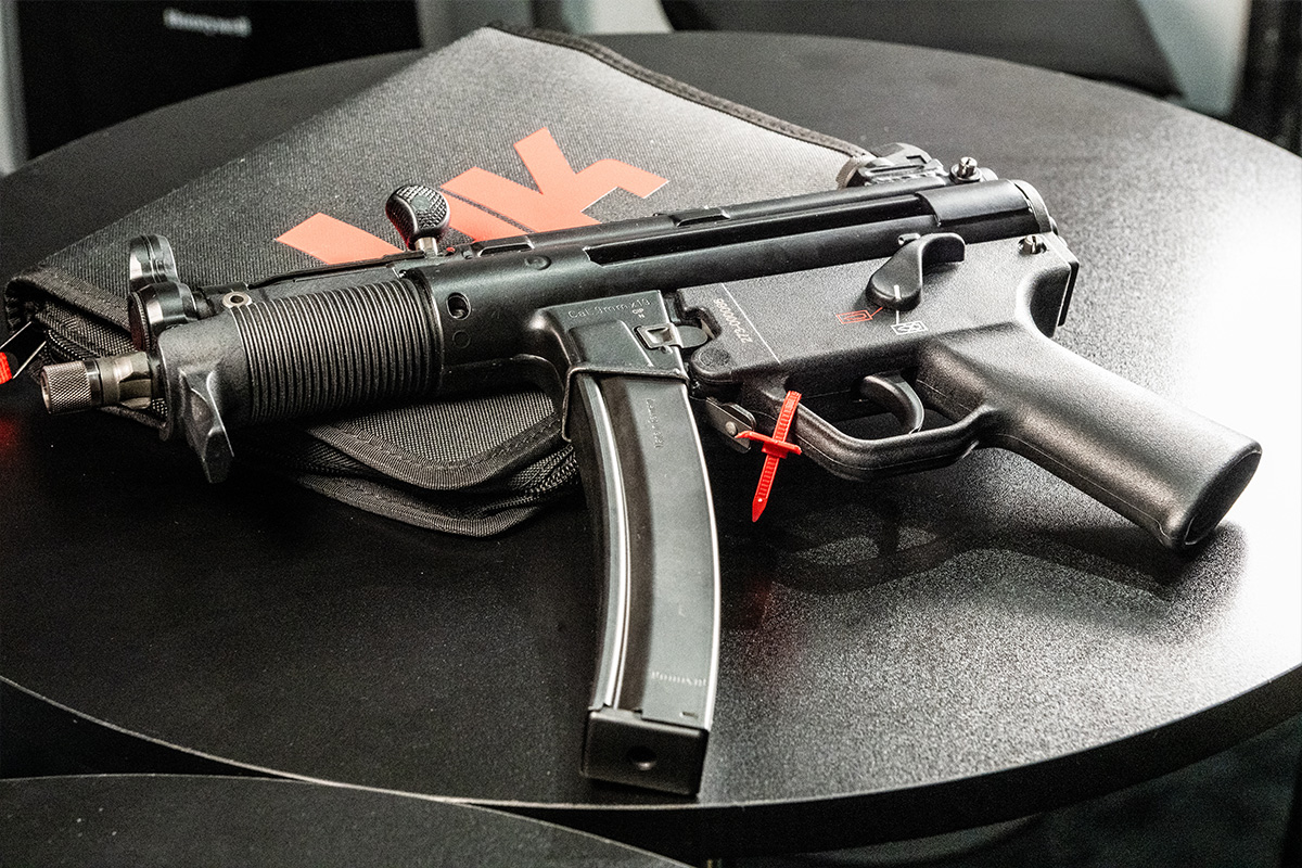Features: HK SP5K-PDW 9mm Pistol | SHOT 2025 | GunBroker