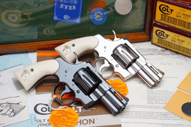 Top 6 Most Expensive Colt Snake Guns Sold on GunBroker in May 2025