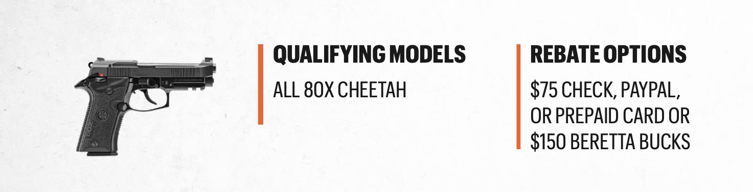 Beretta Tactical Products Rebate 2025 | Gun Rebates | GunBroker