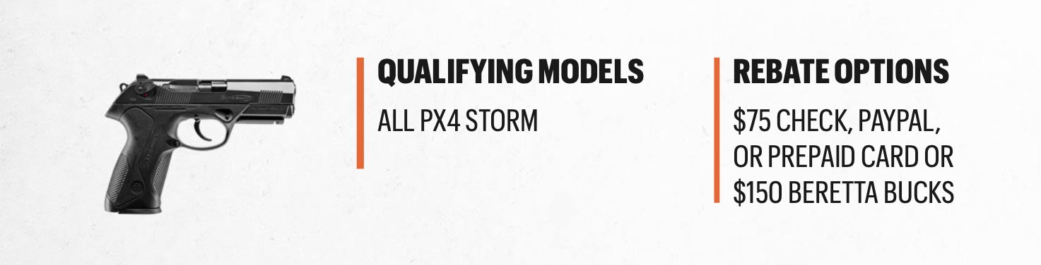 Beretta Tactical Products Rebate 2025 | Gun Rebates | GunBroker