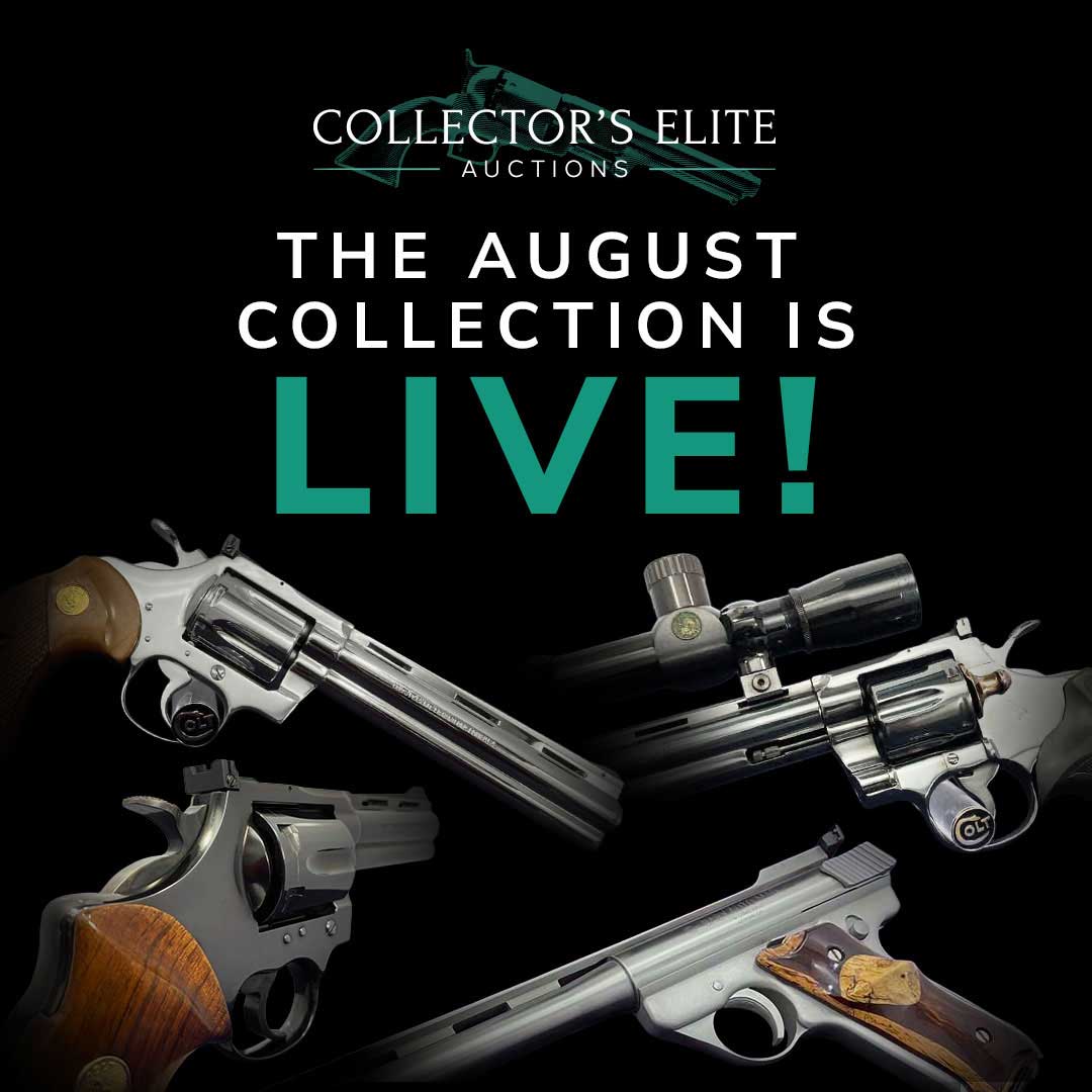 Collector’s Elite Auction: Rare Colt Firearms, WWII Sidearms & Python ...