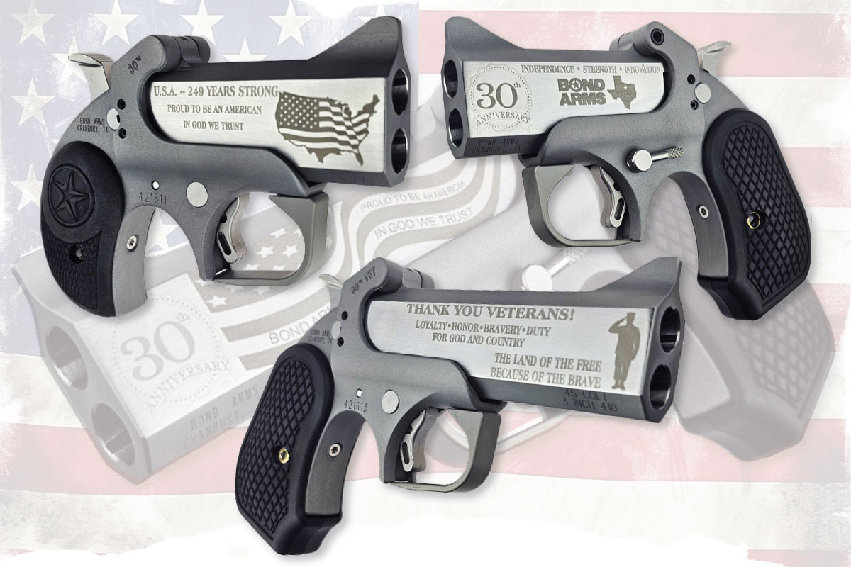 Bond Arms 30th Anniversary Pistols – Limited Edition 30th, 30th XL ...