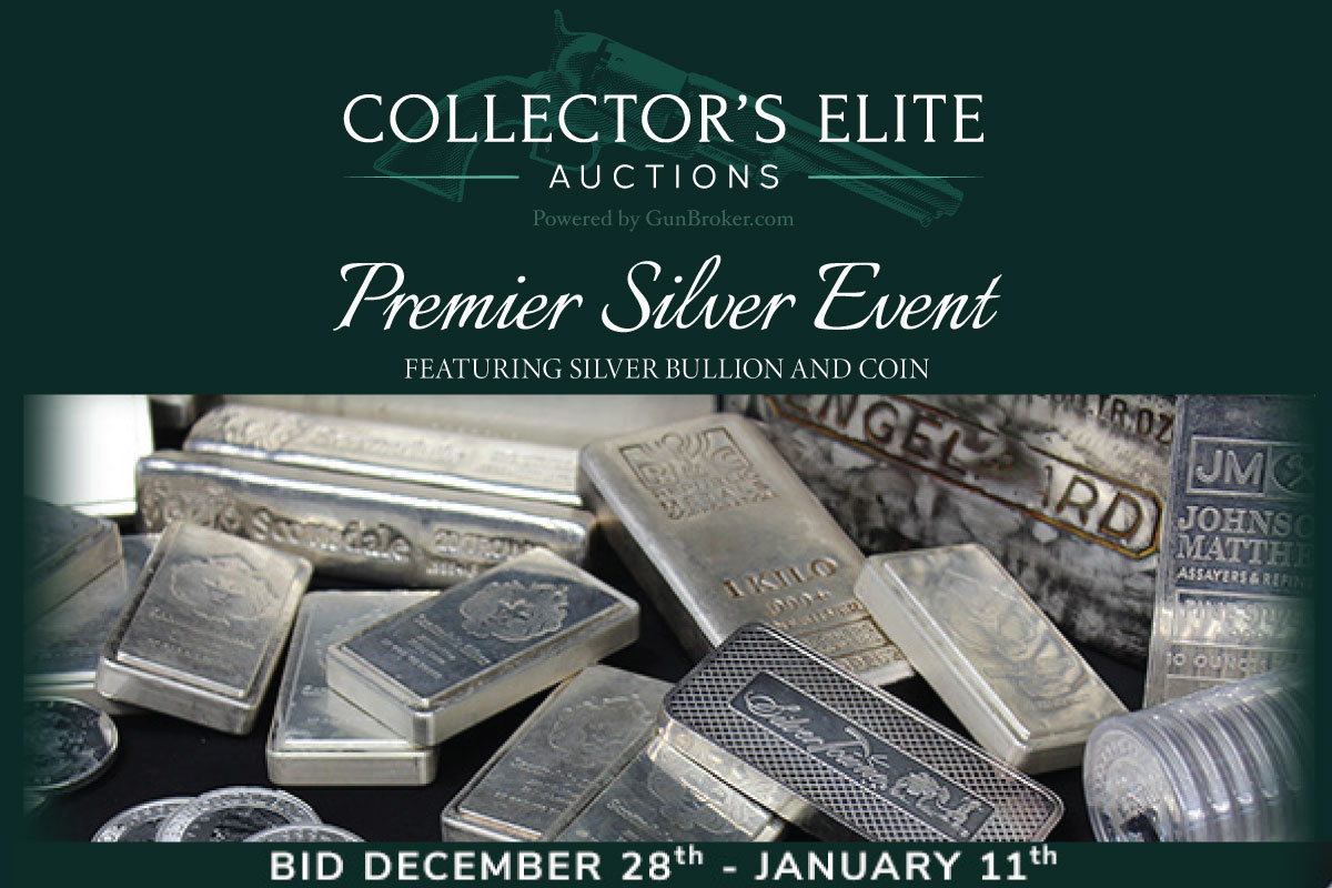 Collector’s Elite Auctions Premier Silver Event with Coin and Bullion