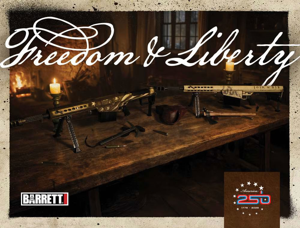 GunBroker.com Launches Exclusive Auctions for Barrett America’s 250th ...