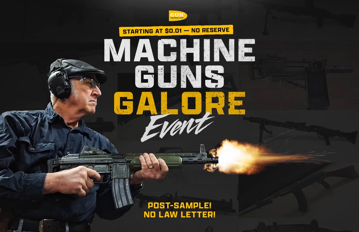 Machine Guns for Sale | Buy Online at GunBroker